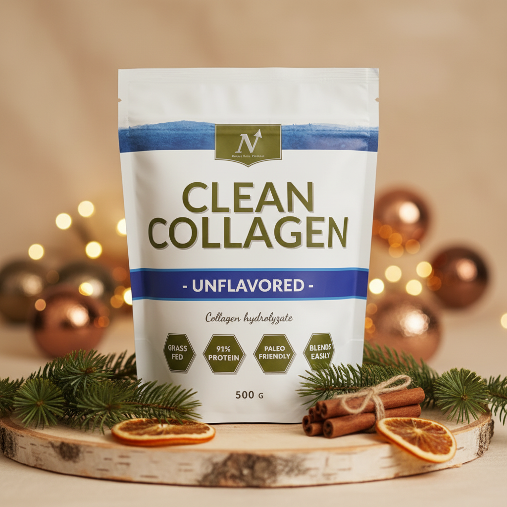 Clean Collagen - 100% Rent Kollagen från Gräsbetande Kor – Örtkraft